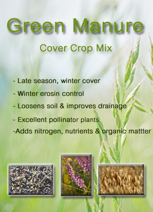 Green Manure Cover Crop Mixture | BBB Seed Wildflower Seeds